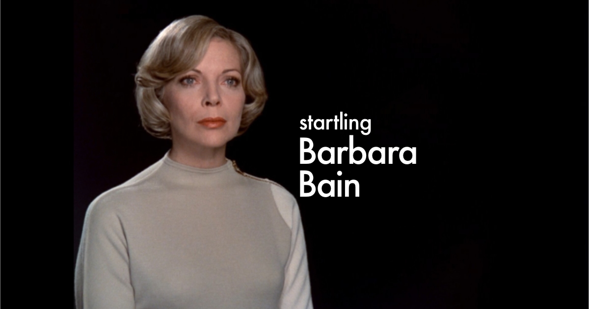Startling Barbara Bain